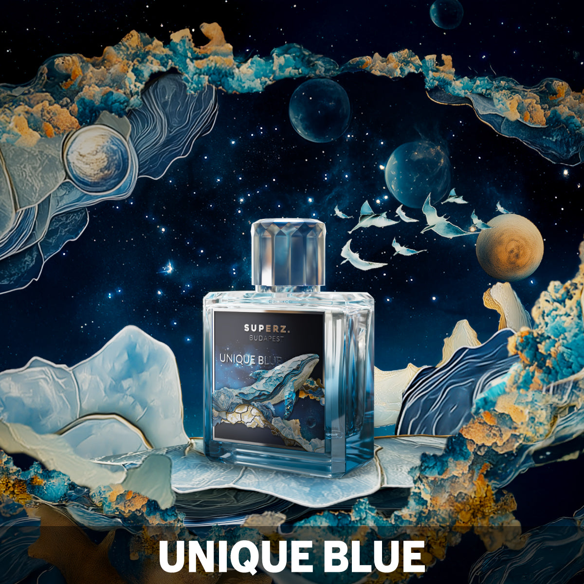 Unique Blue - 50 ml Extrait De Parfum - Unisex – Superz. WorldWide